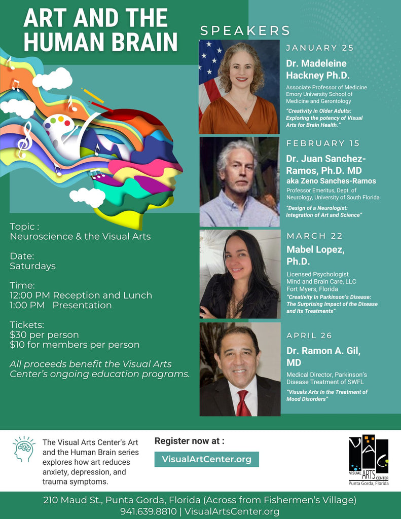 Art & the Human Brain - Mabel Lopez, Ph.D. – Visual Arts Center